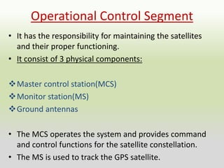 Application of GPS in mining | PPTX