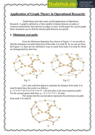 Application Of Graph Theory | PDF