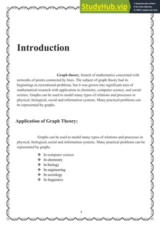 Application Of Graph Theory | PDF