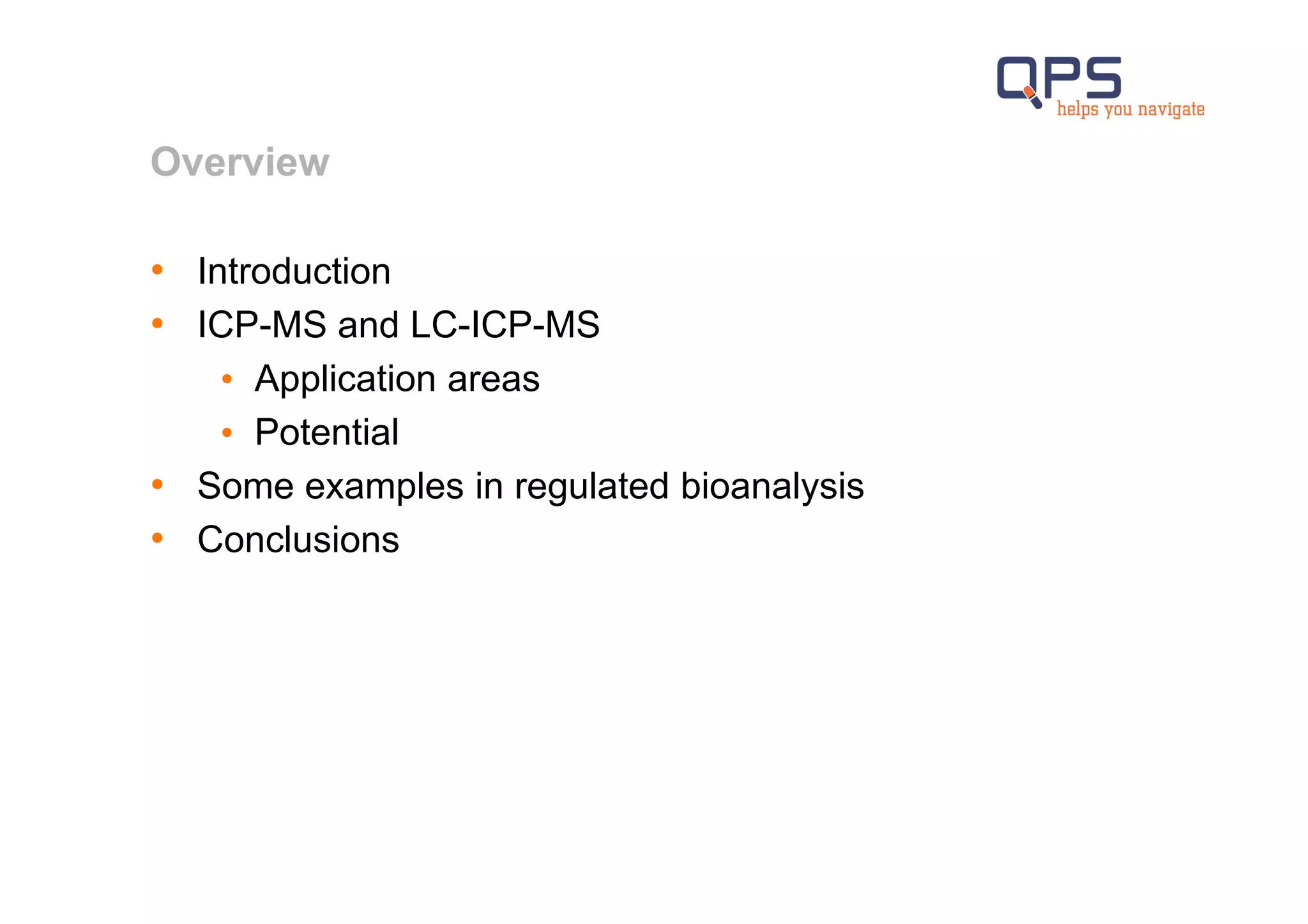 Application of ICP-MS and LC-ICP-MS in Drug Development | PDF