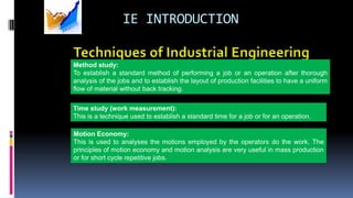 Application of Industrial Engineering in Garments Industry | PDF