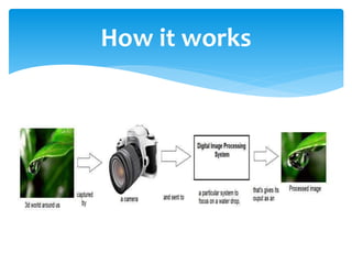 Application of image processing | PPTX