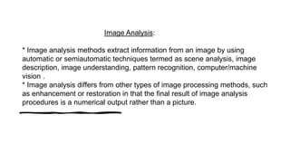 Application of image processing techniques | PPTX | Photo Editing ...