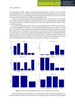 Application Of Improved Best Worst Method (BWM) In Real-World Problems | PDF