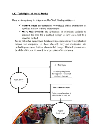 Application of industrial engineering techniques in garments production ...