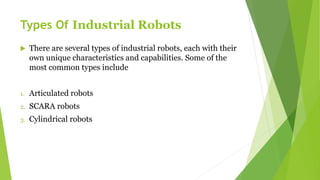 Application of industrial Robot.pptx