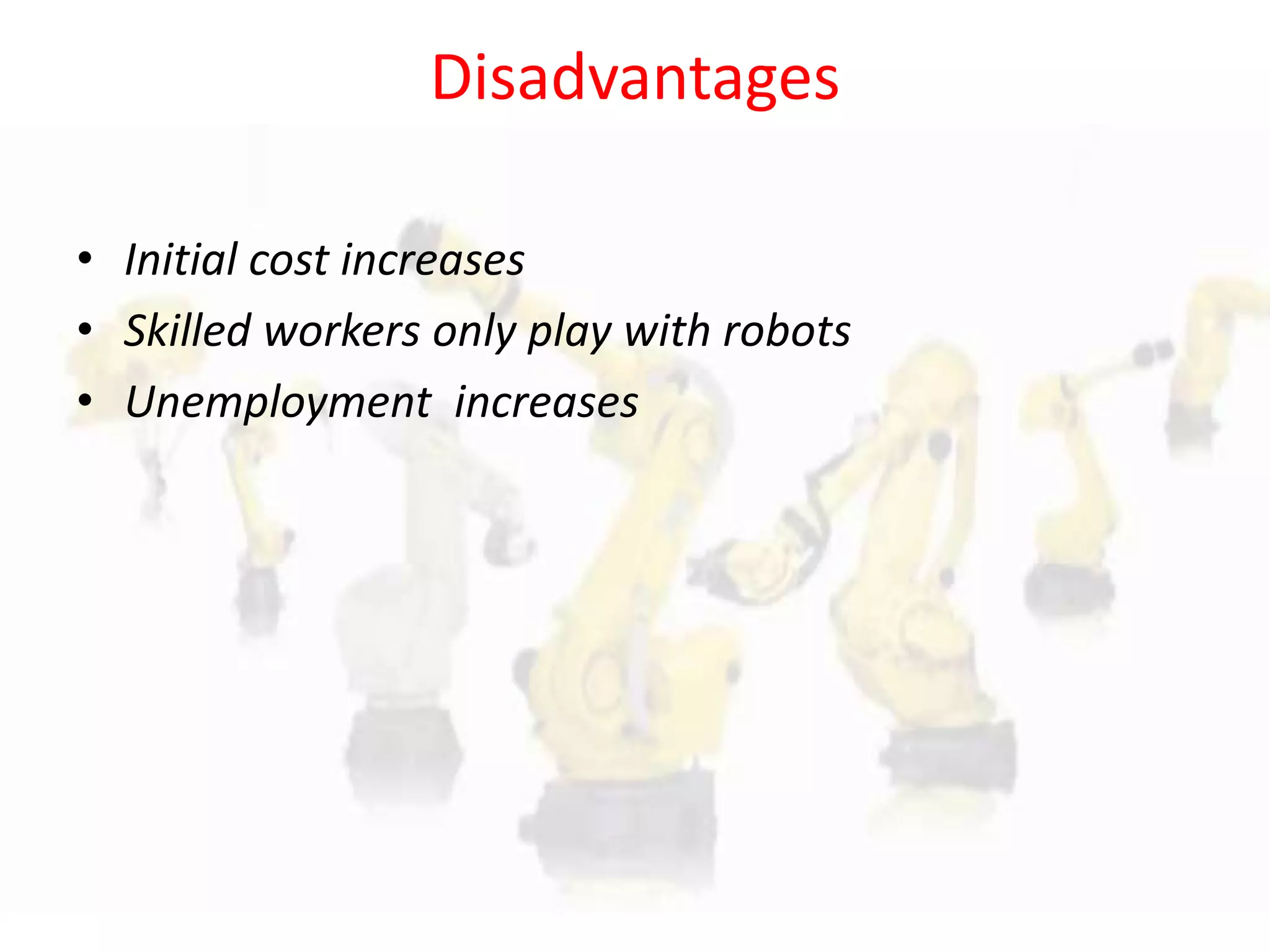Application of industrial robotics | PPTX