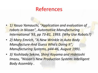 Application of industrial robotics | PPTX