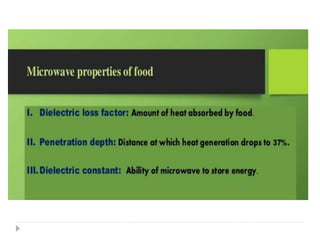 Application of infra red microwaves - Dr KG/KCET | PPTX
