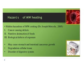 Application of infra red microwaves - Dr KG/KCET | PPTX
