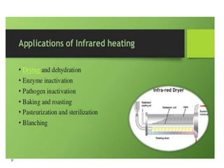 Application of infra red microwaves - Dr KG/KCET | PPTX