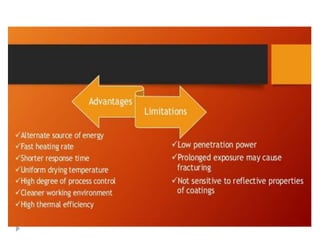 Application of infra red microwaves - Dr KG/KCET | PPTX