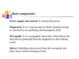 Application of infra red microwaves - Dr KG/KCET | PPTX