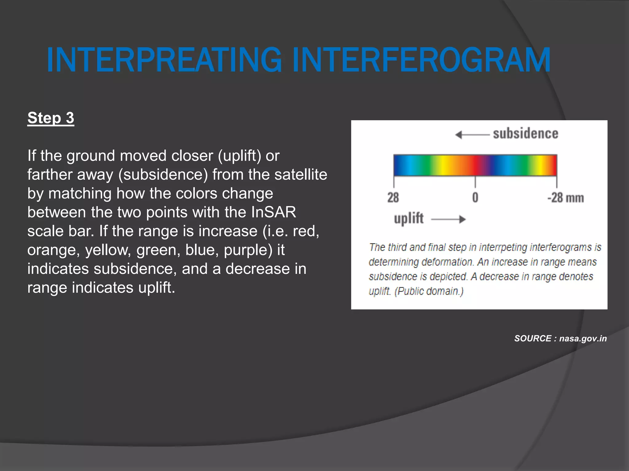 Application of InSAR in finding Earthquake Studies | PDF