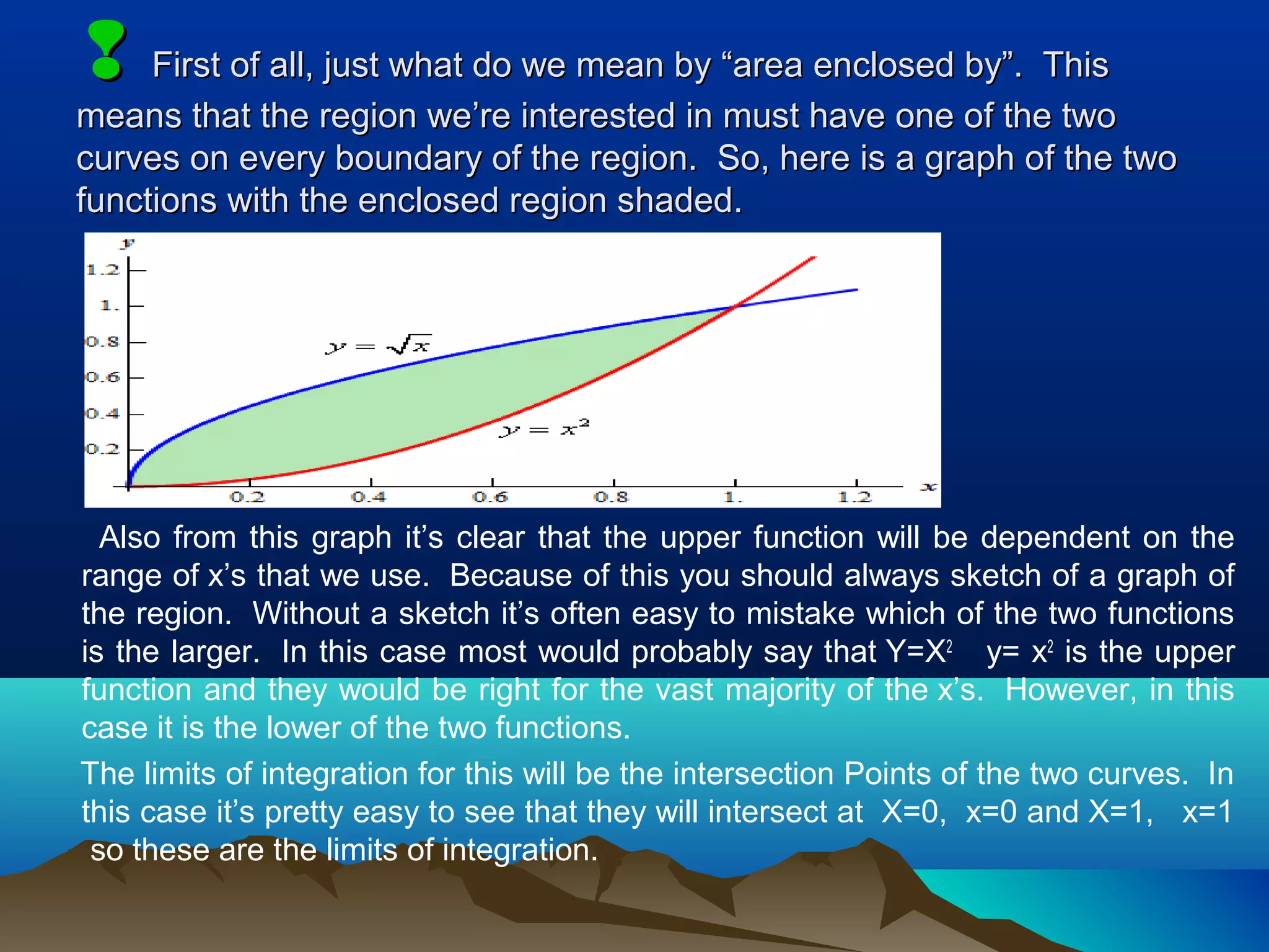 Application of integral calculus | PPT