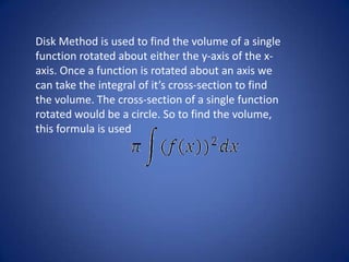 Application of integrals flashcards | PPTX | Physics | Science