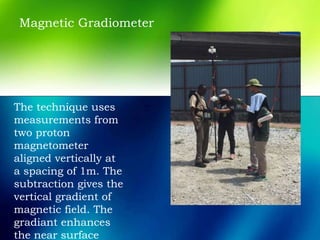 Application of integrated geophysical technique for the mapping | PPTX