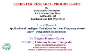 Application of Intelligent Techniques for Load Frequency control under Deregulated Environment.pptx