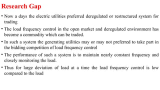 Application of Intelligent Techniques for Load Frequency control under Deregulated Environment.pptx