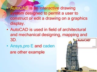 Application of it in engineering | PPTX