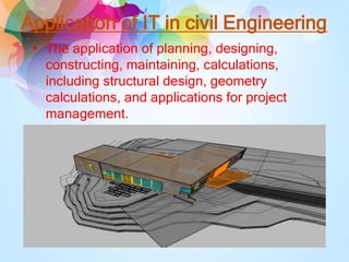 Application of it in engineering | PPTX