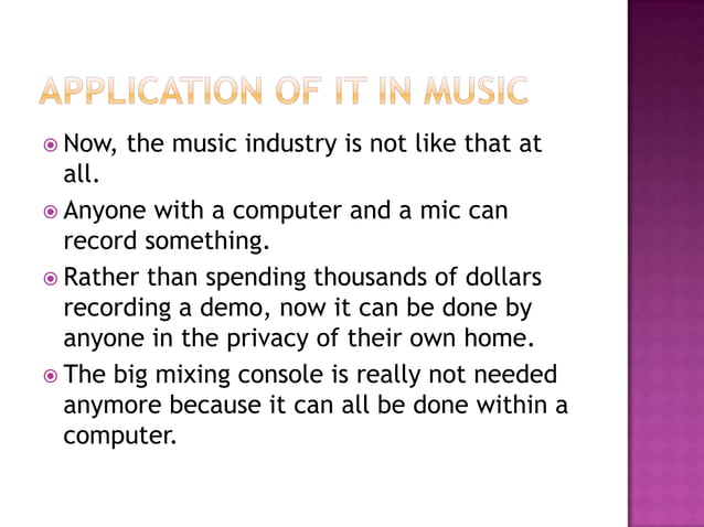 Application of IT in entertainment | PPTX | Computer Animation ...