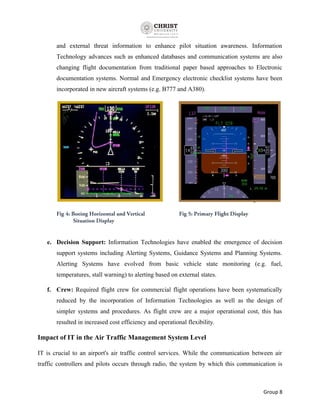 Application of it in the airlines sector | DOC
