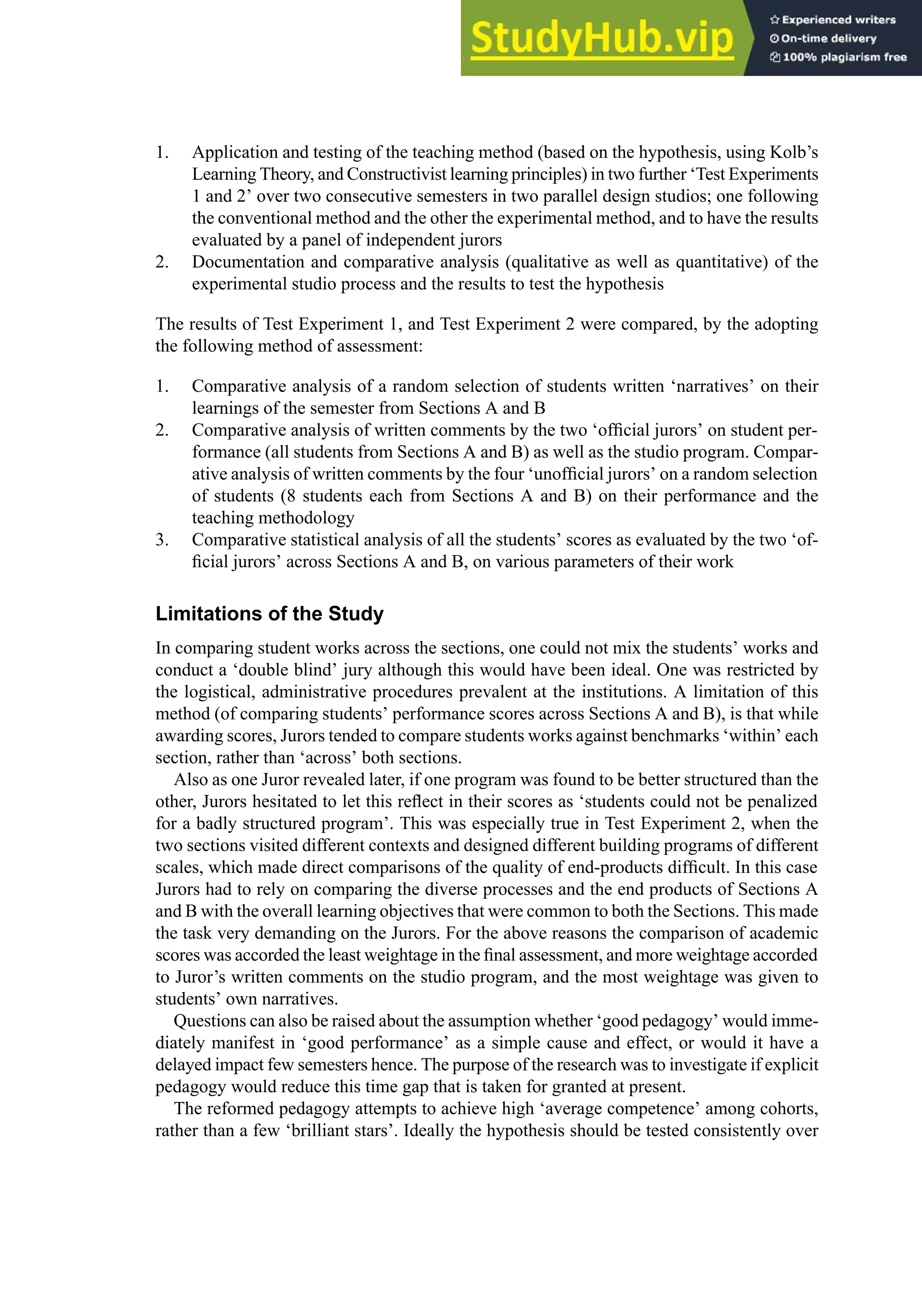 Application Of Kolb S Experiential Learning Theory To Teaching Architectural Design Principles ...