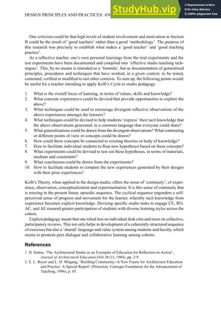 Application Of Kolb S Experiential Learning Theory To Teaching ...