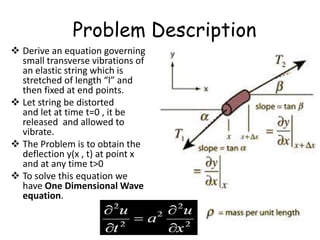 Application of laplace wave equation in music | PPTX