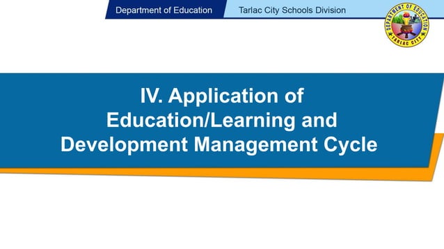 APPLICATION OF Learning and Development Policies | PPTX | Educational ...