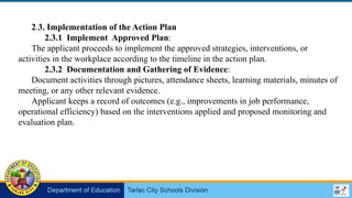 APPLICATION OF Learning and Development Policies | PPTX