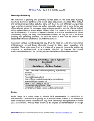 Application Of Life Cycle Analysis | PDF