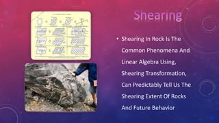 Application Of Linear Algebra in Earth Sciences | PPTX