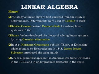 Application of Linear Algebra in Electrical Circuit | PPTX | Physics ...