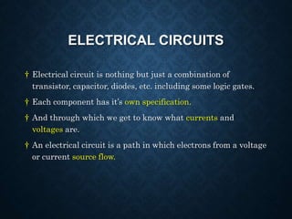 Application of Linear Algebra in Electrical Circuit | PPTX | Physics ...
