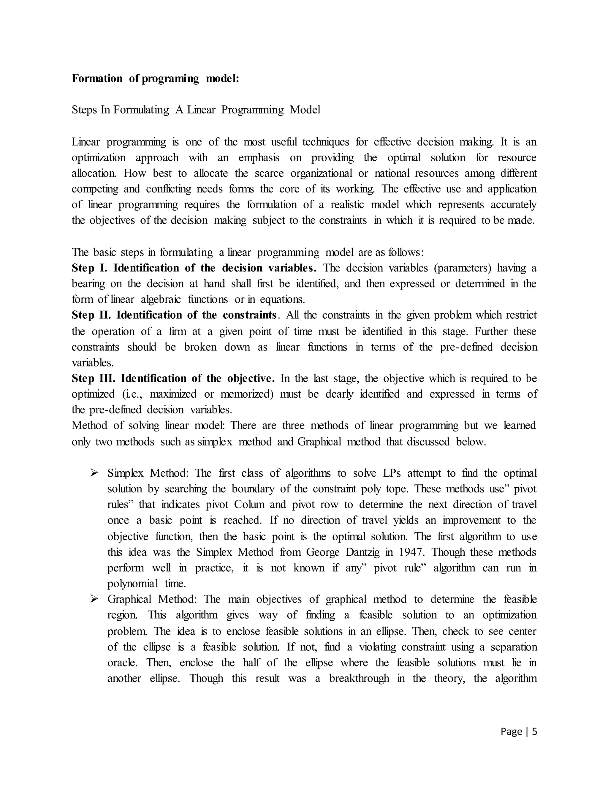 Application of linear programming technique for staff training of register section in pstu | DOCX