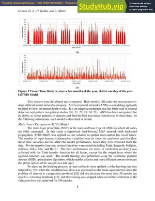 Application Of Long Short Term Memory Networks For Long- And Short-Term ...
