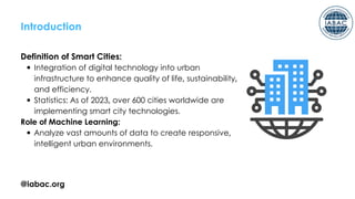 Application of Machine Learning for Smart Cities | PDF