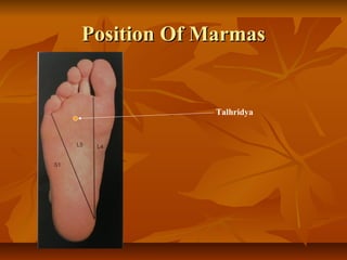 Application of marma in chikitsa aruna katoch | PPT