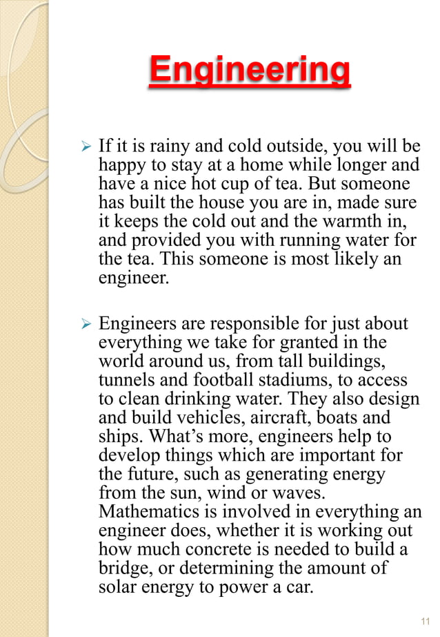 Application Of Mathematics In Daily Life Pptx