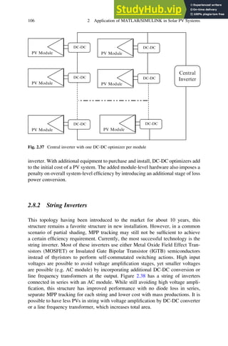 Application Of MATLAB SIMULINK In Solar PV Systems | PDF