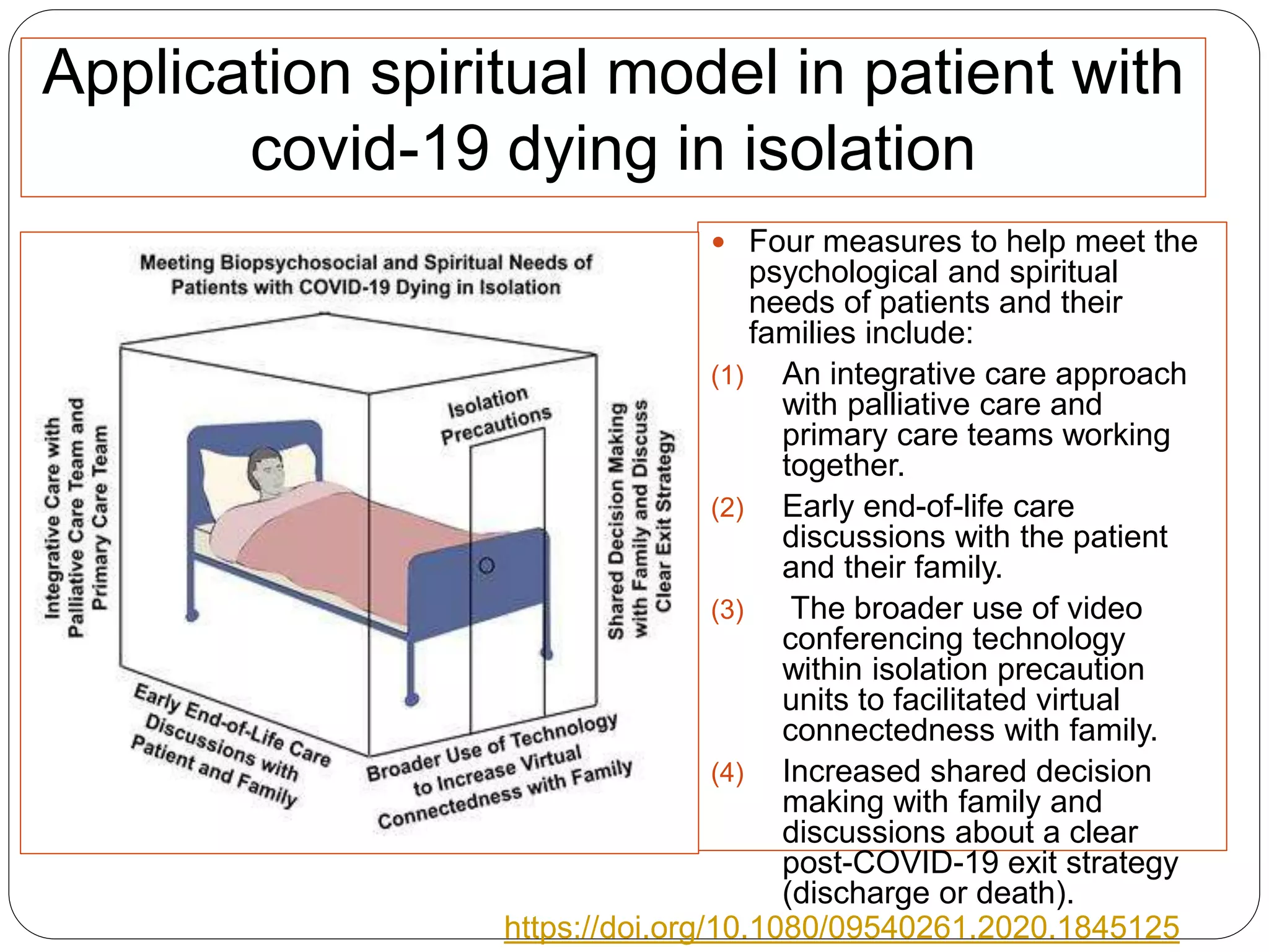 Application of medical, spiritual and holistic model in public health ...
