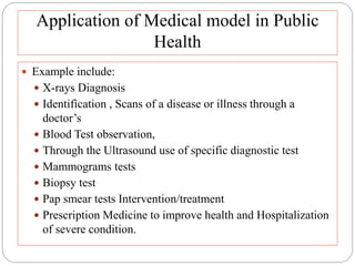 Application of medical, spiritual and holistic model in public health ...