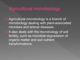 APPLICATION OF MICROBIOLOGY.pptx