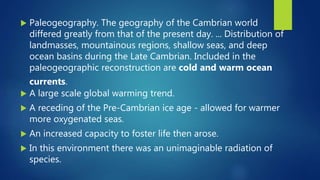 Application micropaleontology in paleogeography | PPTX