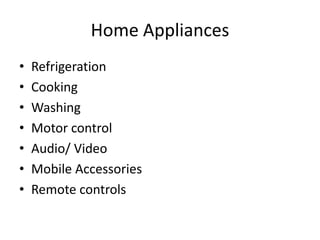 Application of microprocessor | PPTX