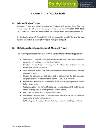 Application Of Microsoft Project To Manage Successful Project | PDF