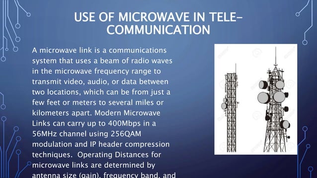 Presentation on Applications of microwave | PPTX
