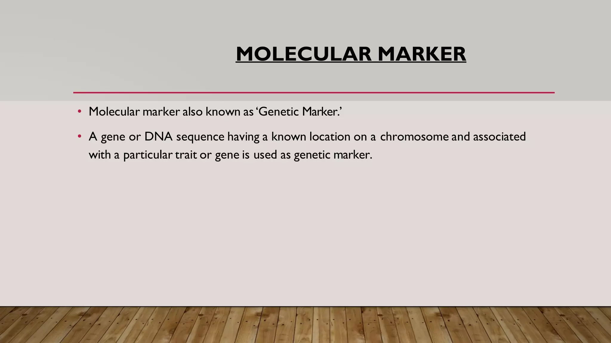 Application of molecular marker in forensic,disease diagnosis,genetic ...